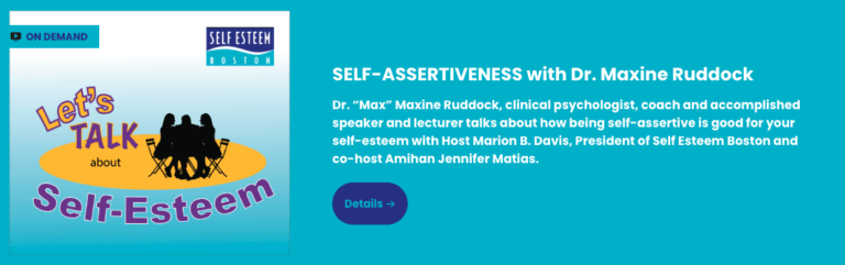 Let's Talk About Self Esteem - Self Esteem Boston